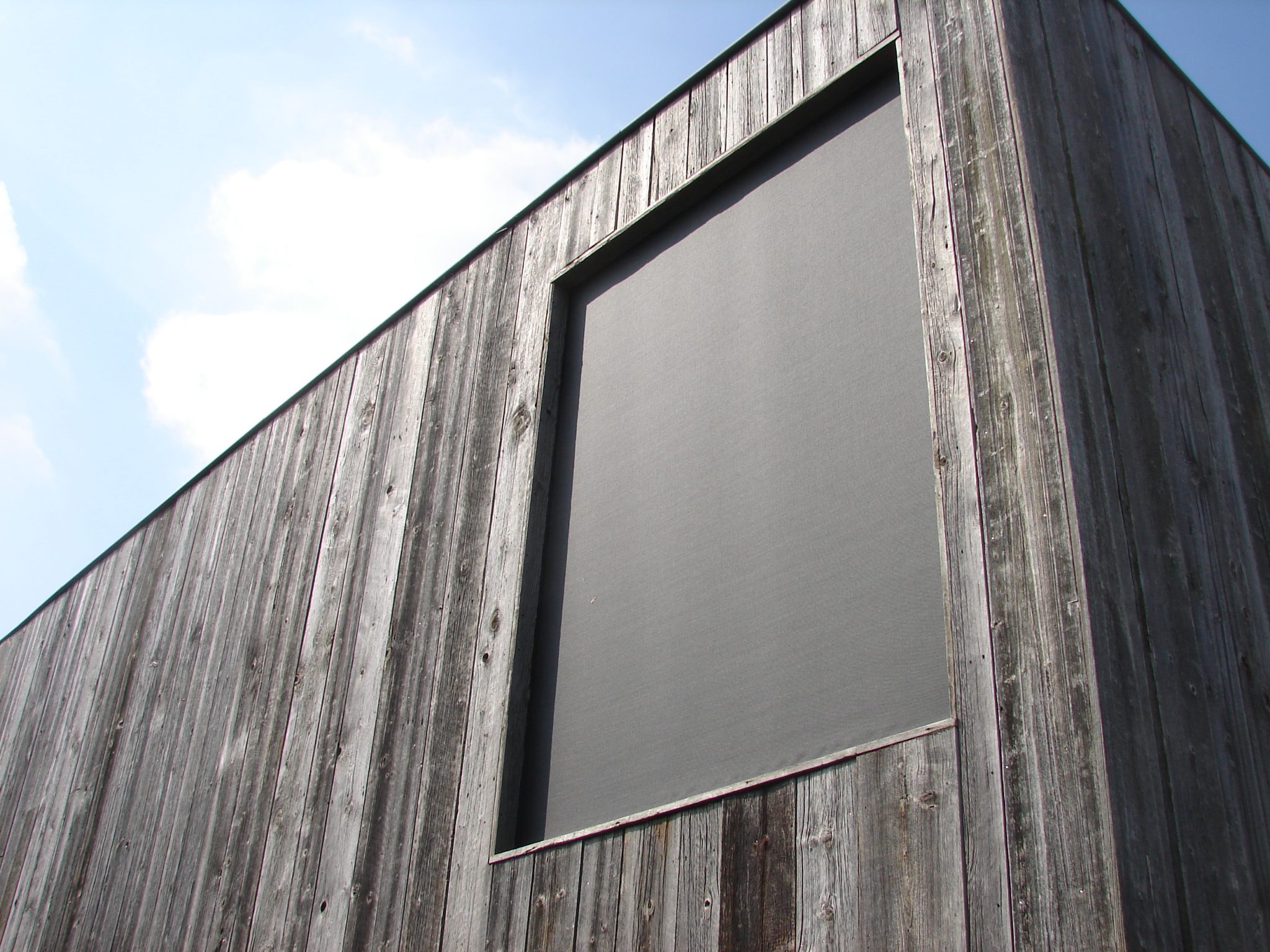 BITC Barn wood cladding detail - Bonsai Group